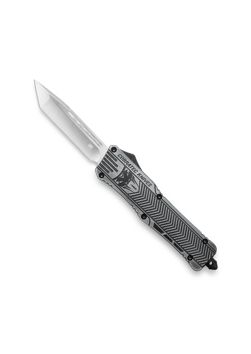 CobraTec Stonewash OTF Tactical Knife | Lock & Load Boutique
