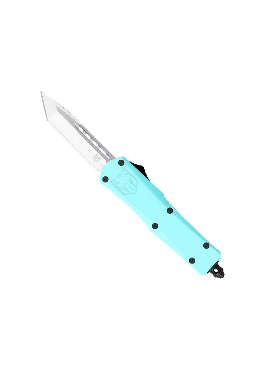 CobraTec Small FS-3 Mint Blue OTF Knife | Lock & Load Boutique