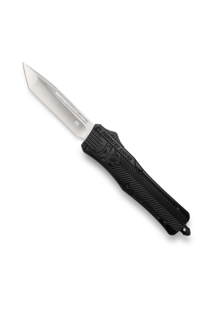 CobraTec Tactical Black OTF Knife Small | Lock & Load Boutique