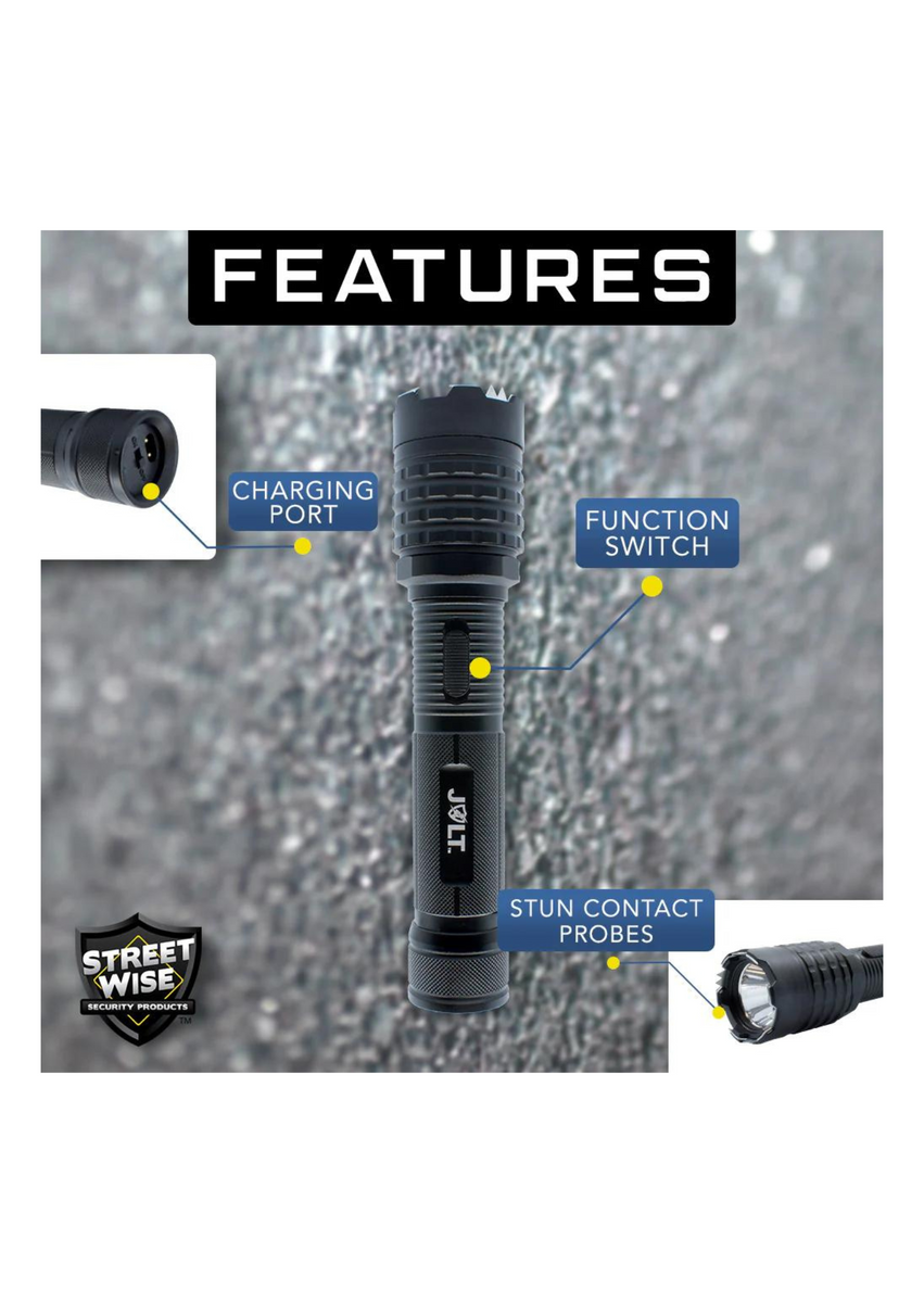 Jolt Jaws Tactical Flashlight for Self Defense | Lock & Load Boutique