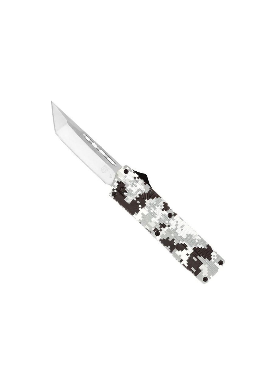 CobraTec Winter Digi Camo OTF Tactical Knife | Lock & Load Boutique