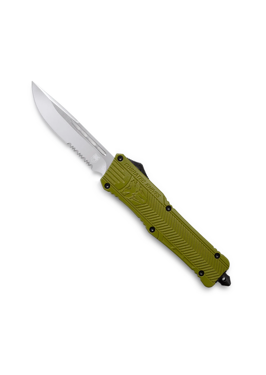CobraTec OD Green OTF Tactical Knife | Lock & Load Boutique